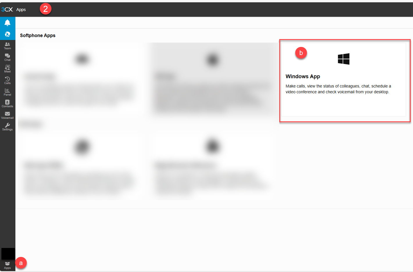 Setting up your 3CX Windows App – Infin8care