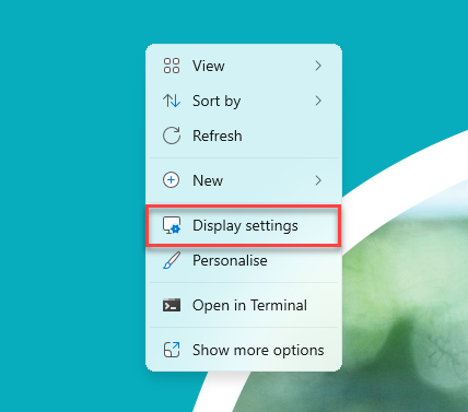 How to change your Display Orientation – Infin8care