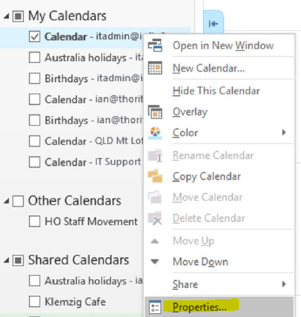 How to share a calendar in Microsoft Outlook – Infin8care