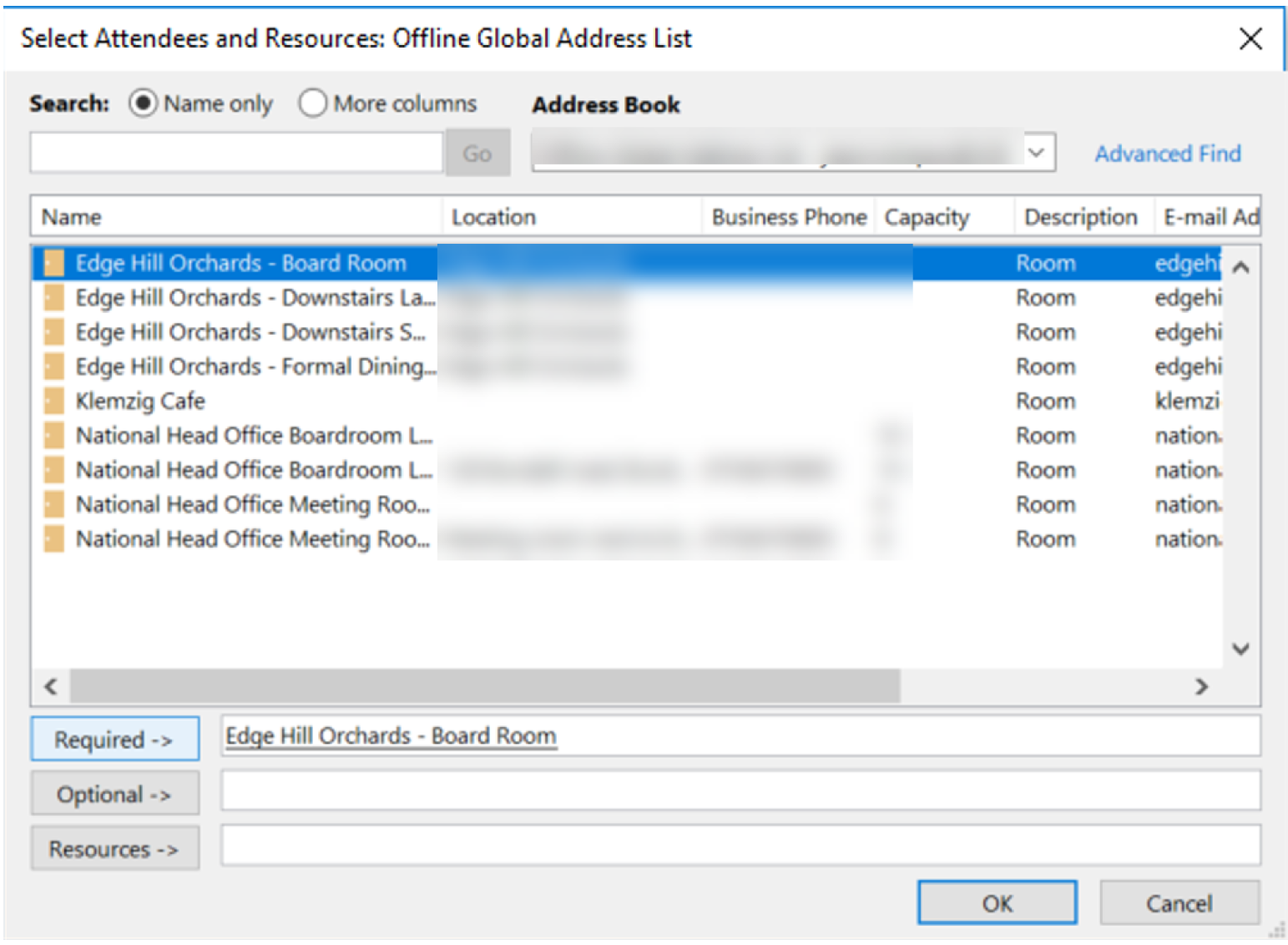 How to manage meeting rooms in Outlook – Infin8care