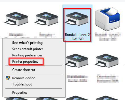 How to enable Secure printing – Infin8care