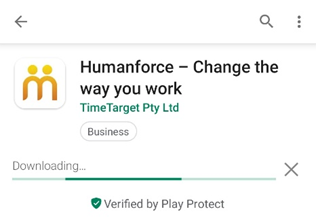 Humanforce App - download and installation for Android – Infin8care